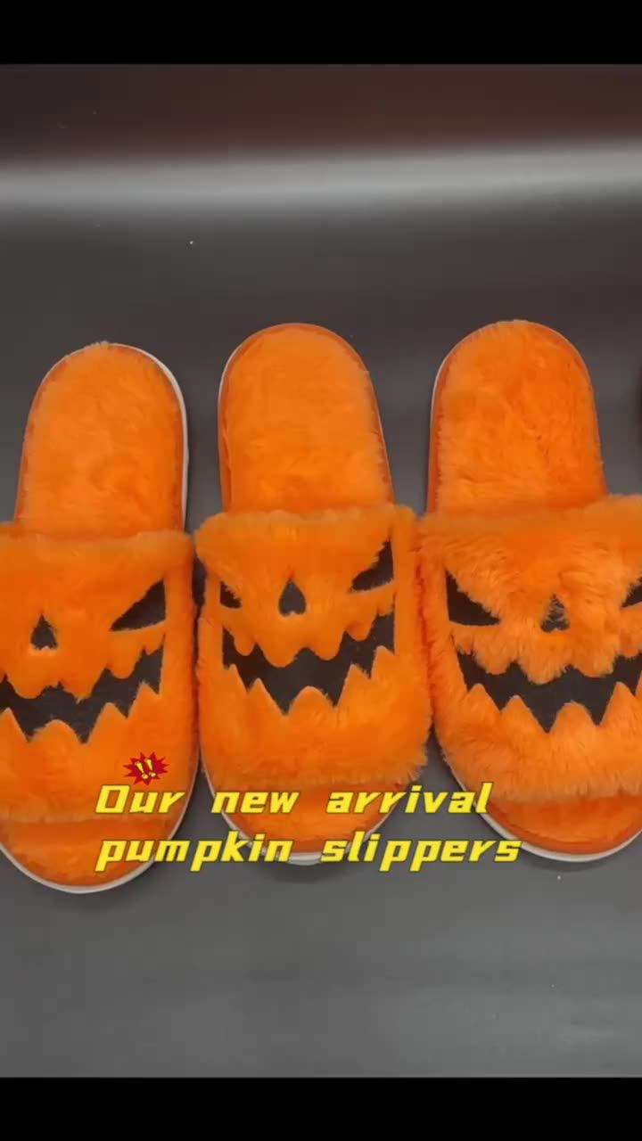 Soft Cartoon Furry House Plush Bat Fuzzy Demon Halloween Pumpkin ...