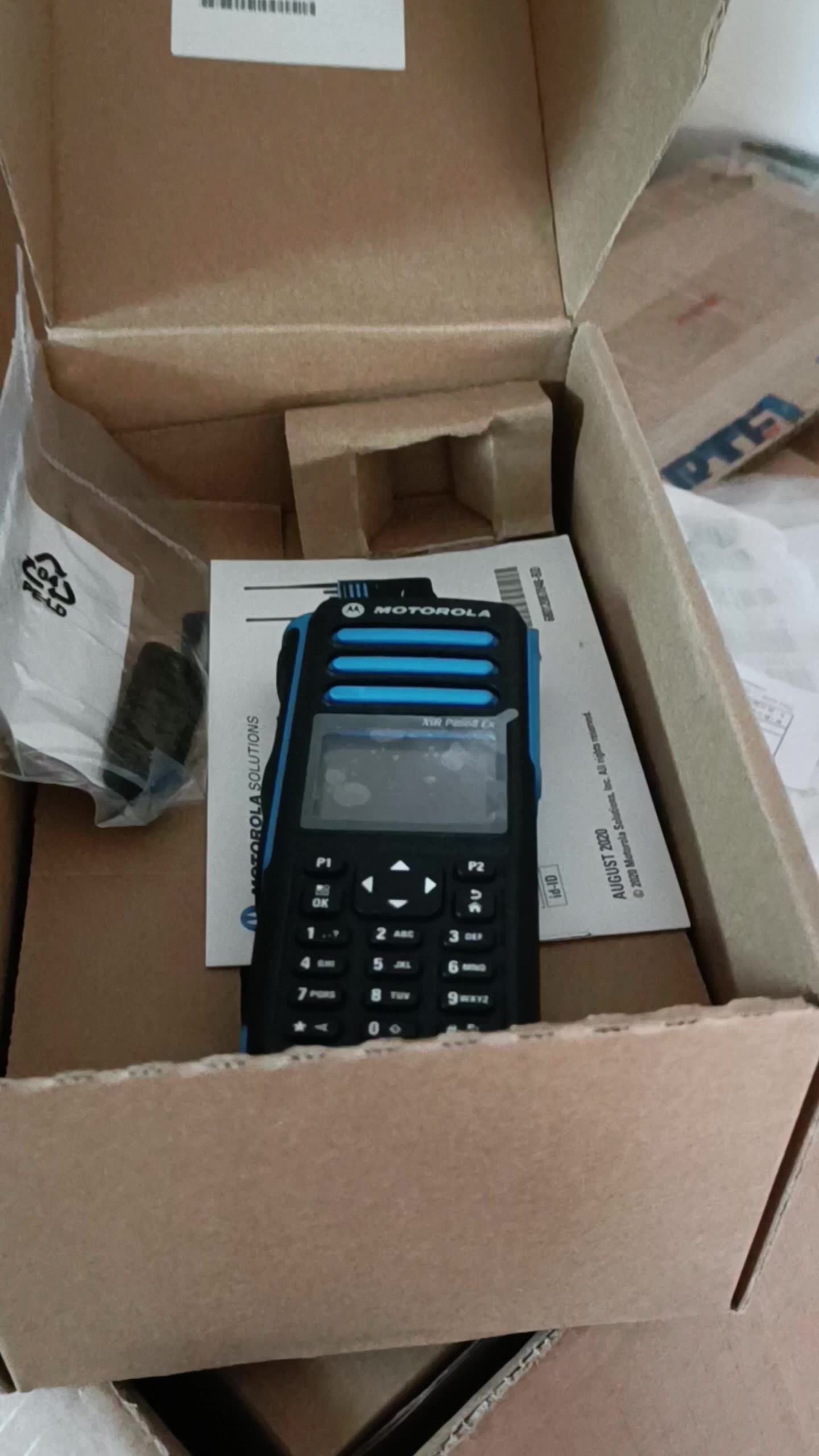 Motorola Atex Walkie Talkie Xpr 7550 Is Explosion-proof Walkie-talkie ...