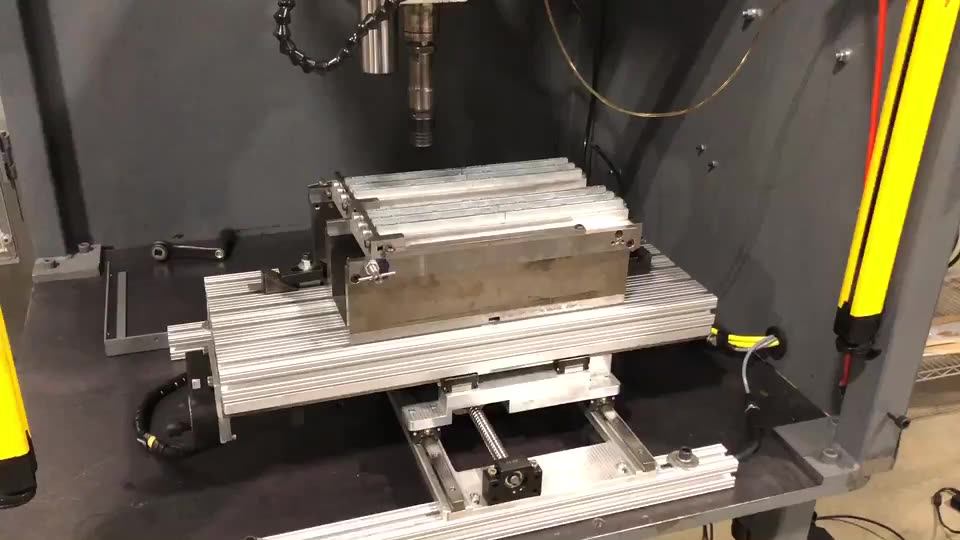 Cast iron precision cnc two axis xy cross slide table with stepper ...