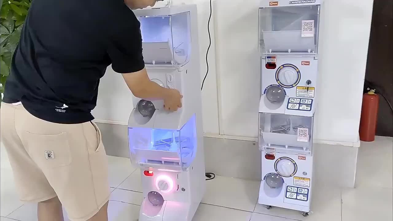 Custom Mini Toy Gacha Machine Anime Capsule Transparent Cute Gashapon ...