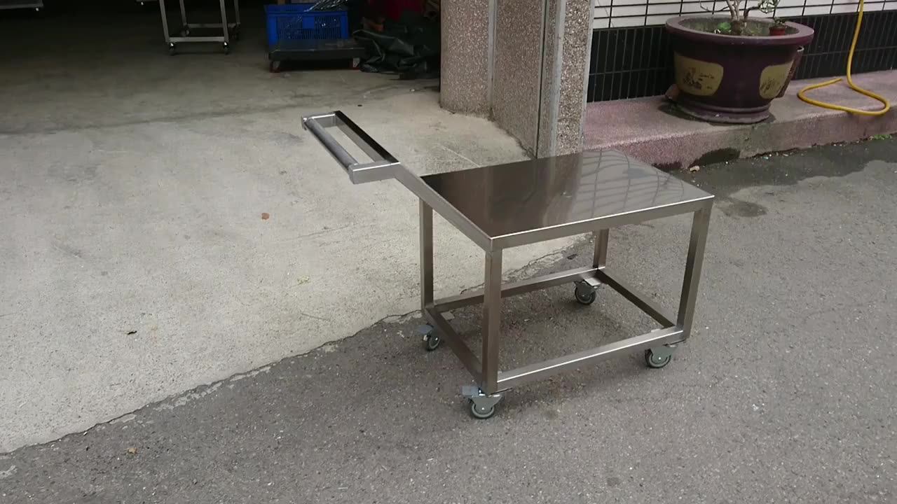 Stainless Steel Cleanroom Cleaning Trolley Transport Storage Cart - Buy ...
