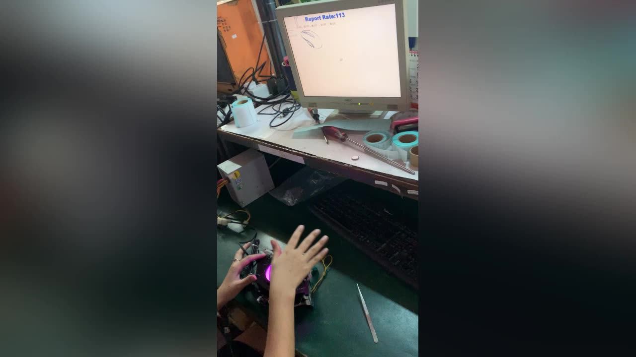 Logitech Trackball Illuminated 4.5cm Round LED Trackball Mouse PS/2 PCB ...