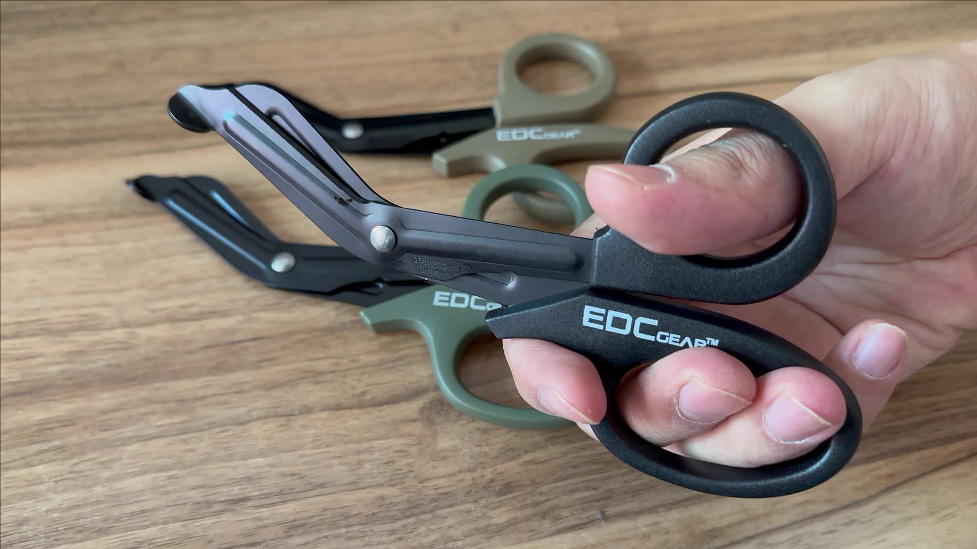 Edc Tactical Emt Scissor Multi Function Outdoor Survival Edc Pocket ...