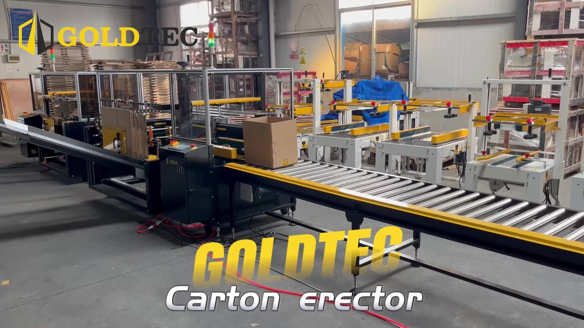 Automatic Carton Case Box Erector - Buy Carton Box Erector Machine,Case ...