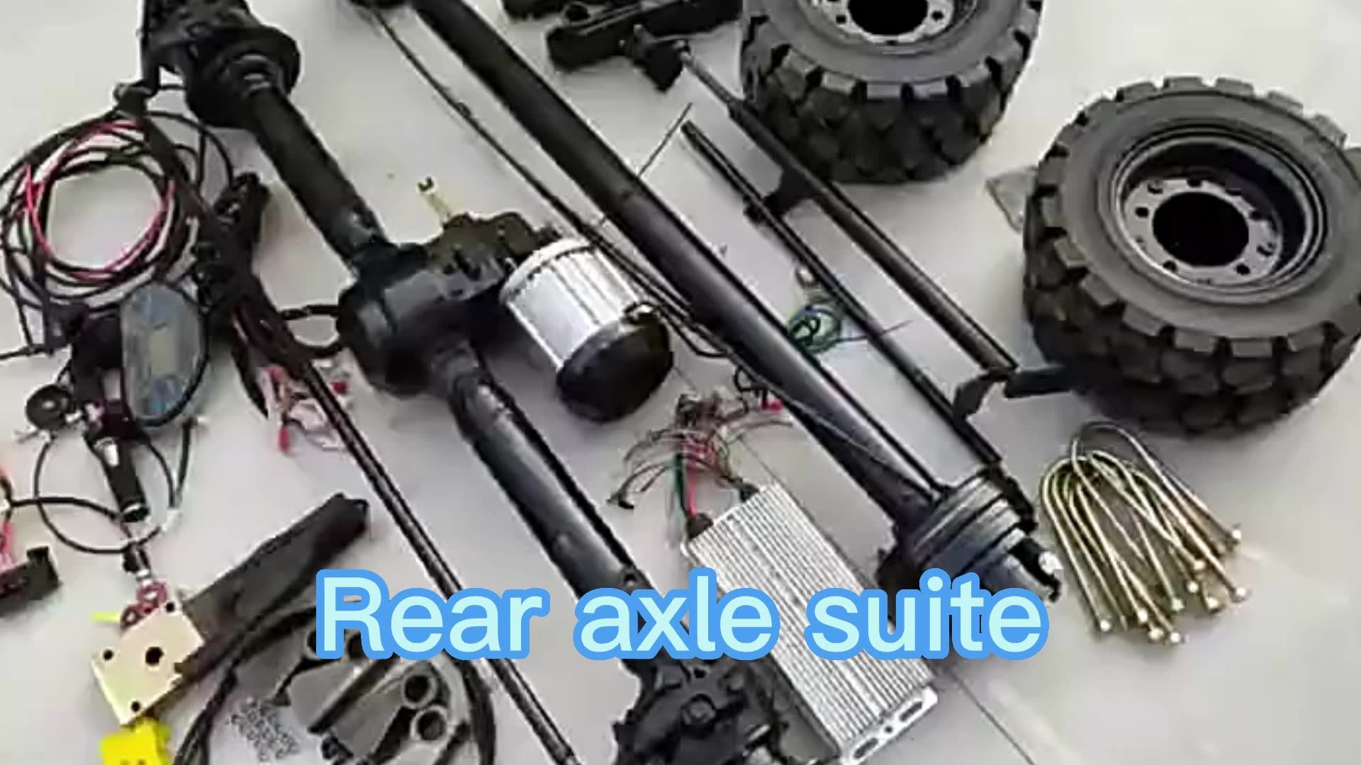 Electric Vehicle High Power 800kg Load 60V 72V 3000W BLDC Motor Rear ...