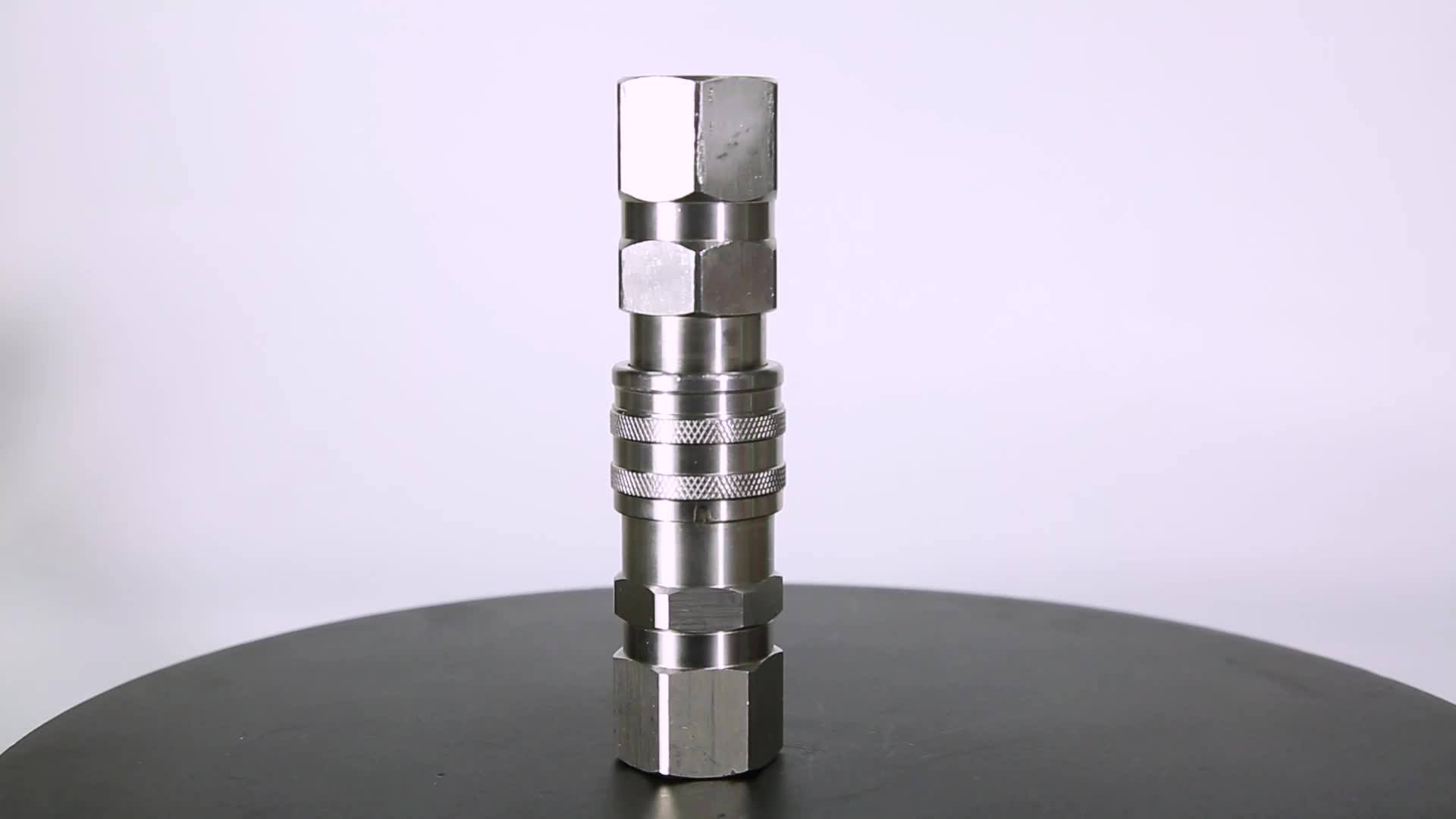 Excellent Quality 2 Inch Flat Face Type Quick Coupling Square Fuel Pipe ...