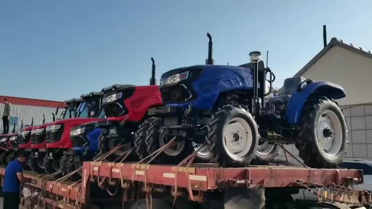 Free Shipping 2024 Multiple Purposes Backhoe Loader Tractors 4x4 Wd ...