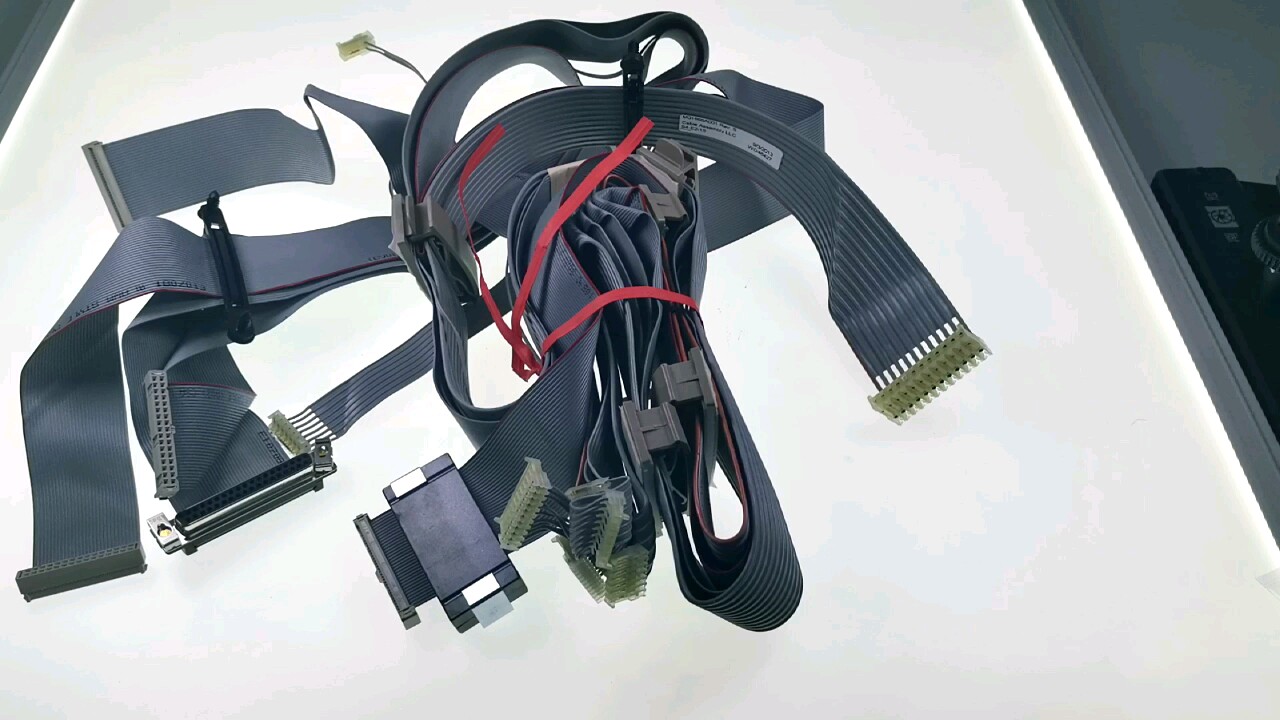 Power Connector With 2.54mm Idc Flat Cable Assembly Lumberg Rast 2.5mm ...