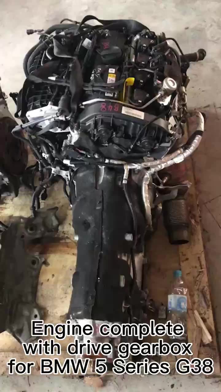 Good Condition Used Engine Complete With Drive Gearbox For Bmw G38 N55 ...