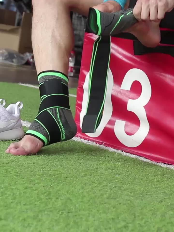 Ankle Protectors Anti Sprain Outdoor Sports Ankle Brace Support Elastic ...