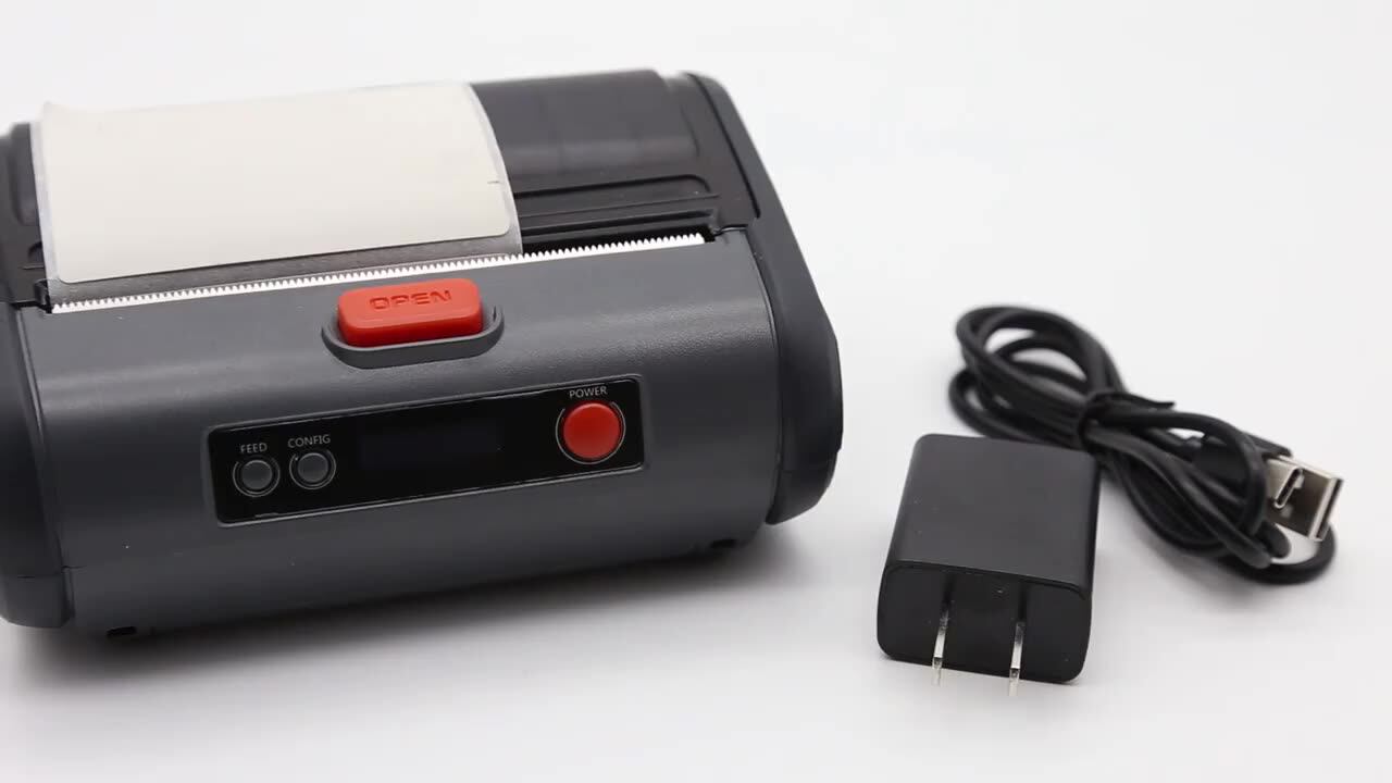 Pos 80mm Mobile Receipt Bluetooth Android Mini With Rechargeable ...