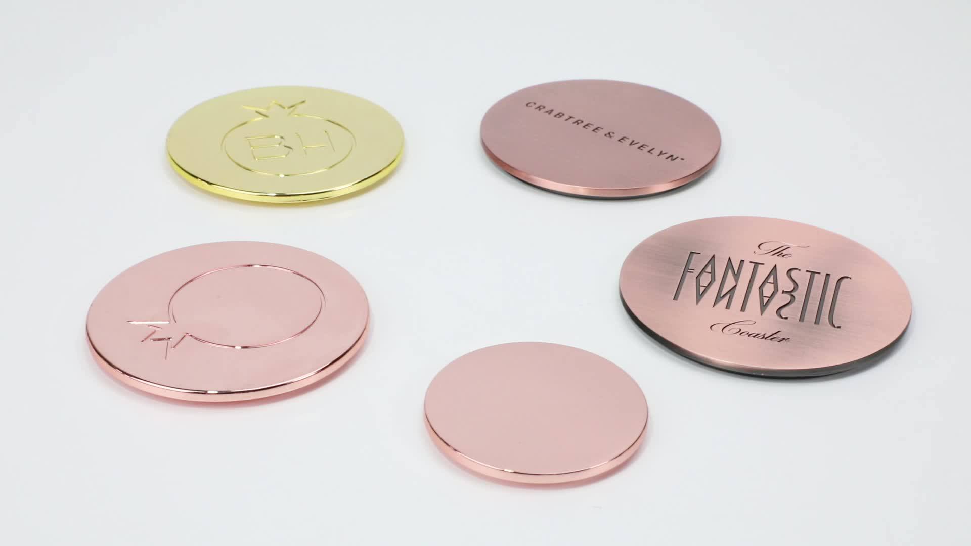 High End Custom Logo Aromatherapy Lids Luxury Rose Gold Candle Glass ...