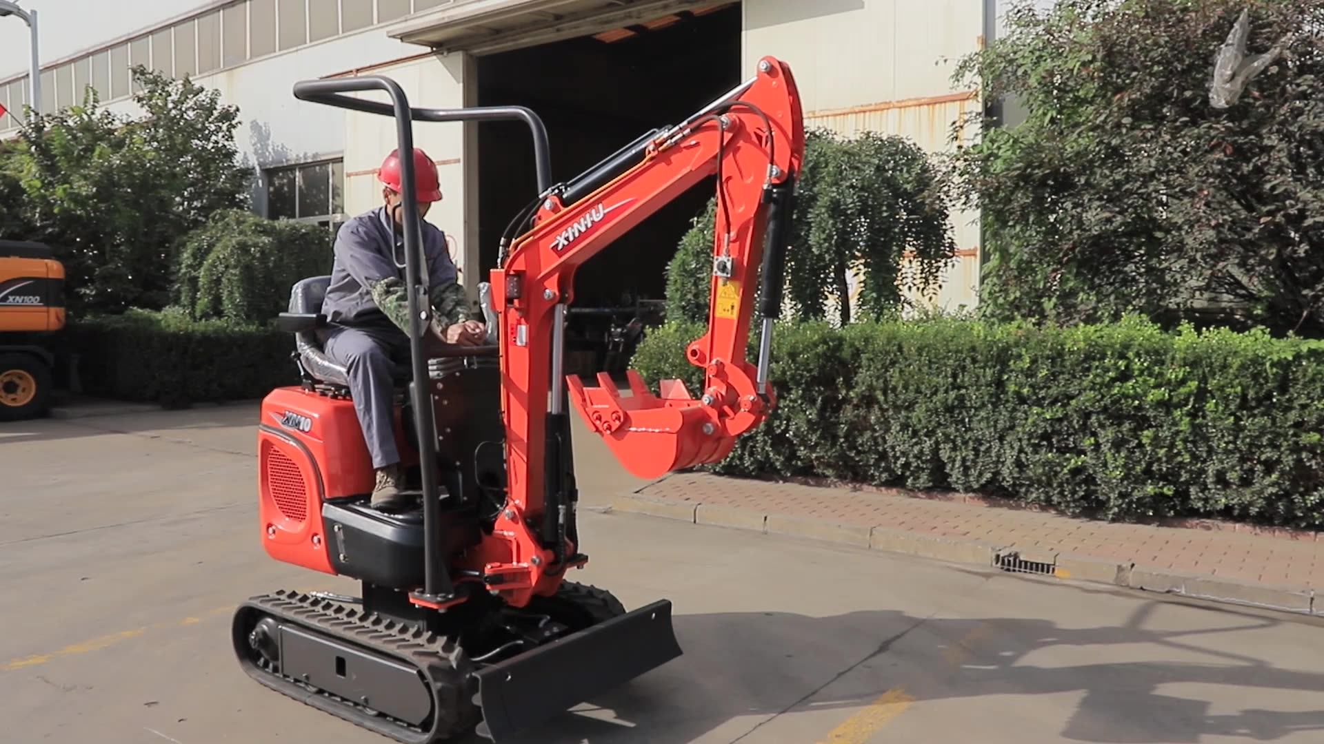 Rhinoceros New Excavators Digger Mini 1 Ton Excavator Minibagger Xn10-8 ...