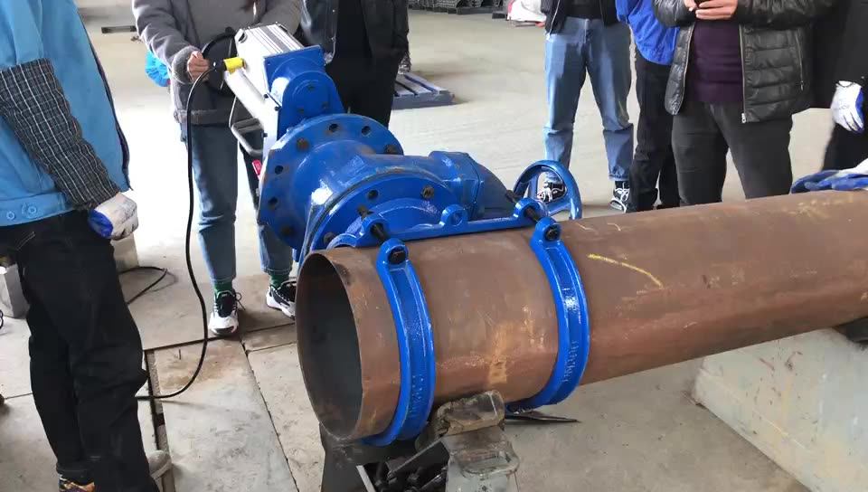 Pipe Tapping Sleeve/ Pipe Tapping Tee Of Ductile Iron Pipes - Buy Pipe ...