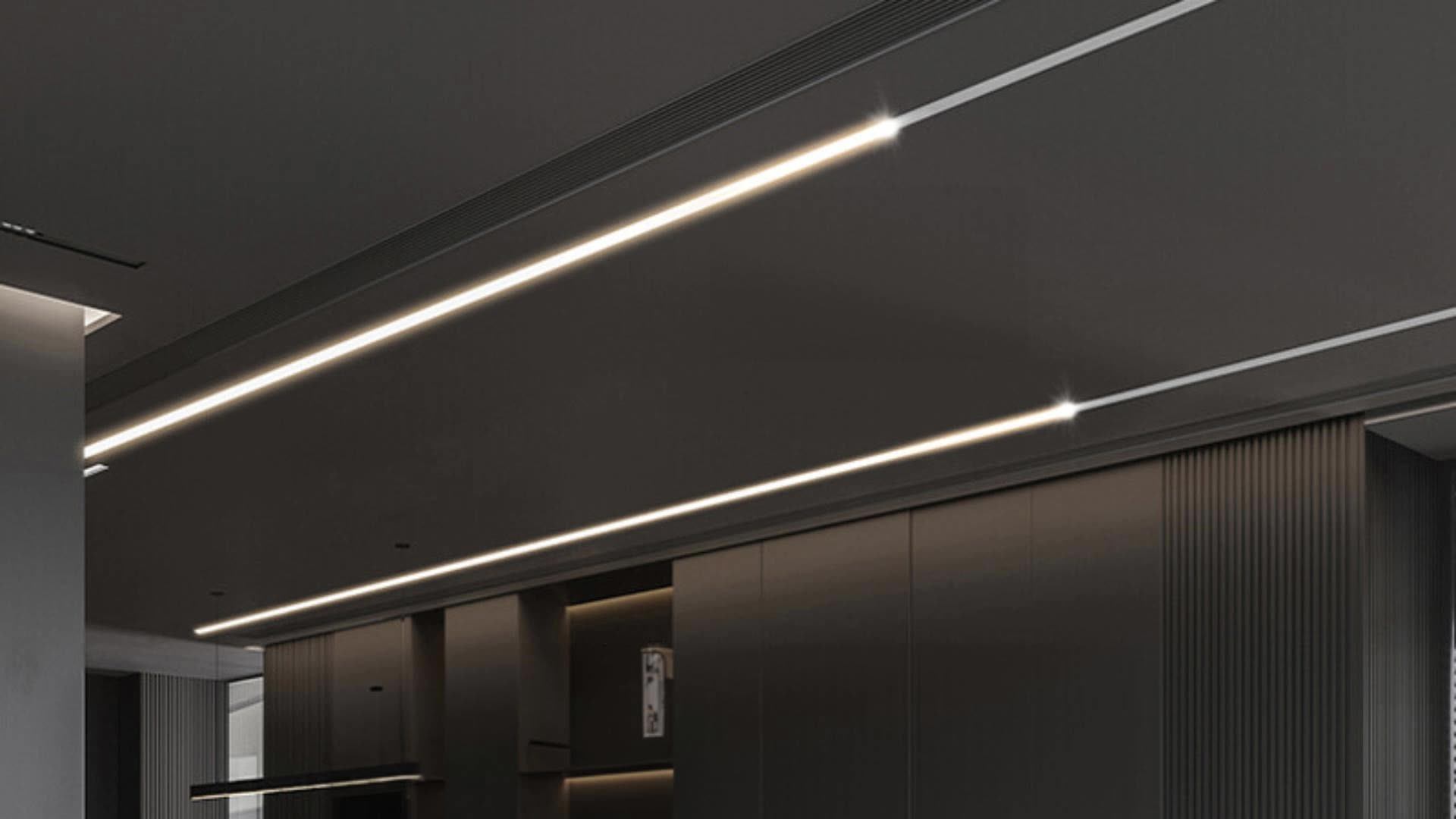 Factory New Surface Mounted Led Aluminium Profile Indoor Showroom Hotel ...