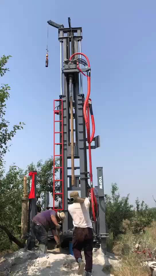 260meter Top Drive Hydraulic Water Well Drilling Rig - Buy Water Well ...
