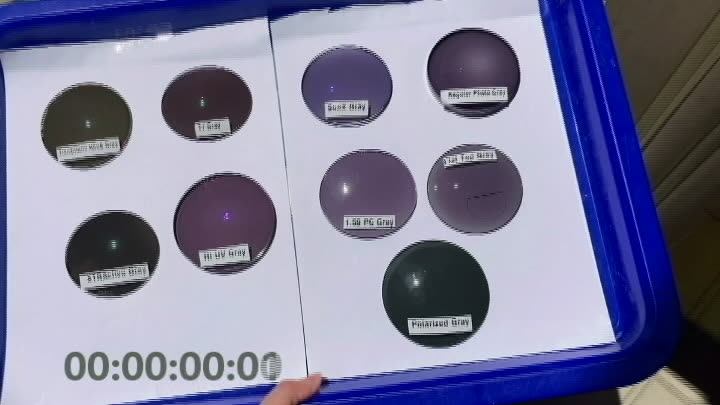 096) Optical Lens Tinting Tinted Blue Ray Lens - Buy Optical Lens ...