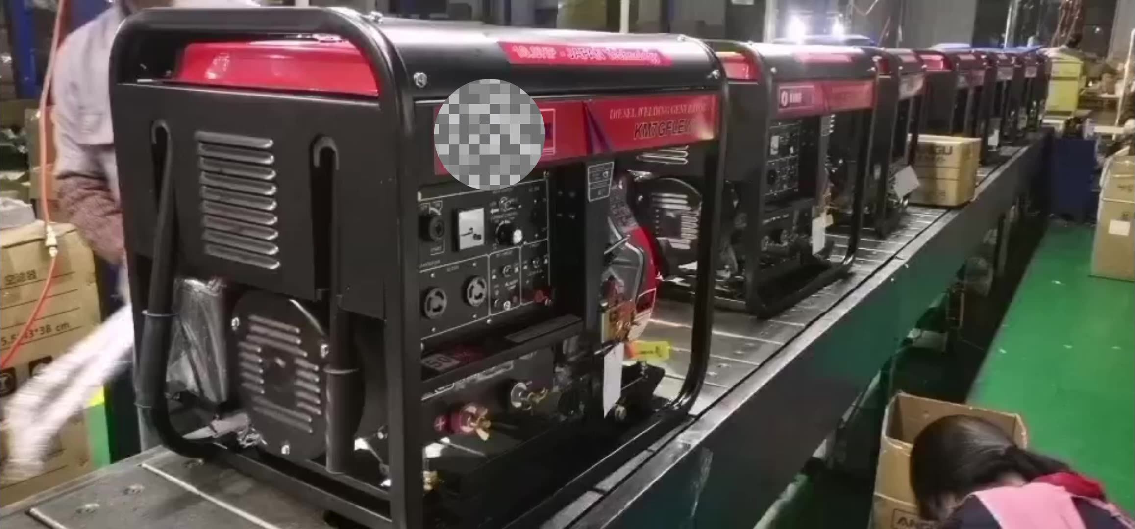 Kipor Kde 5kva 5kw 6kw 7kw 8kw 10kw Low Fuel Consumption Open Frame ...