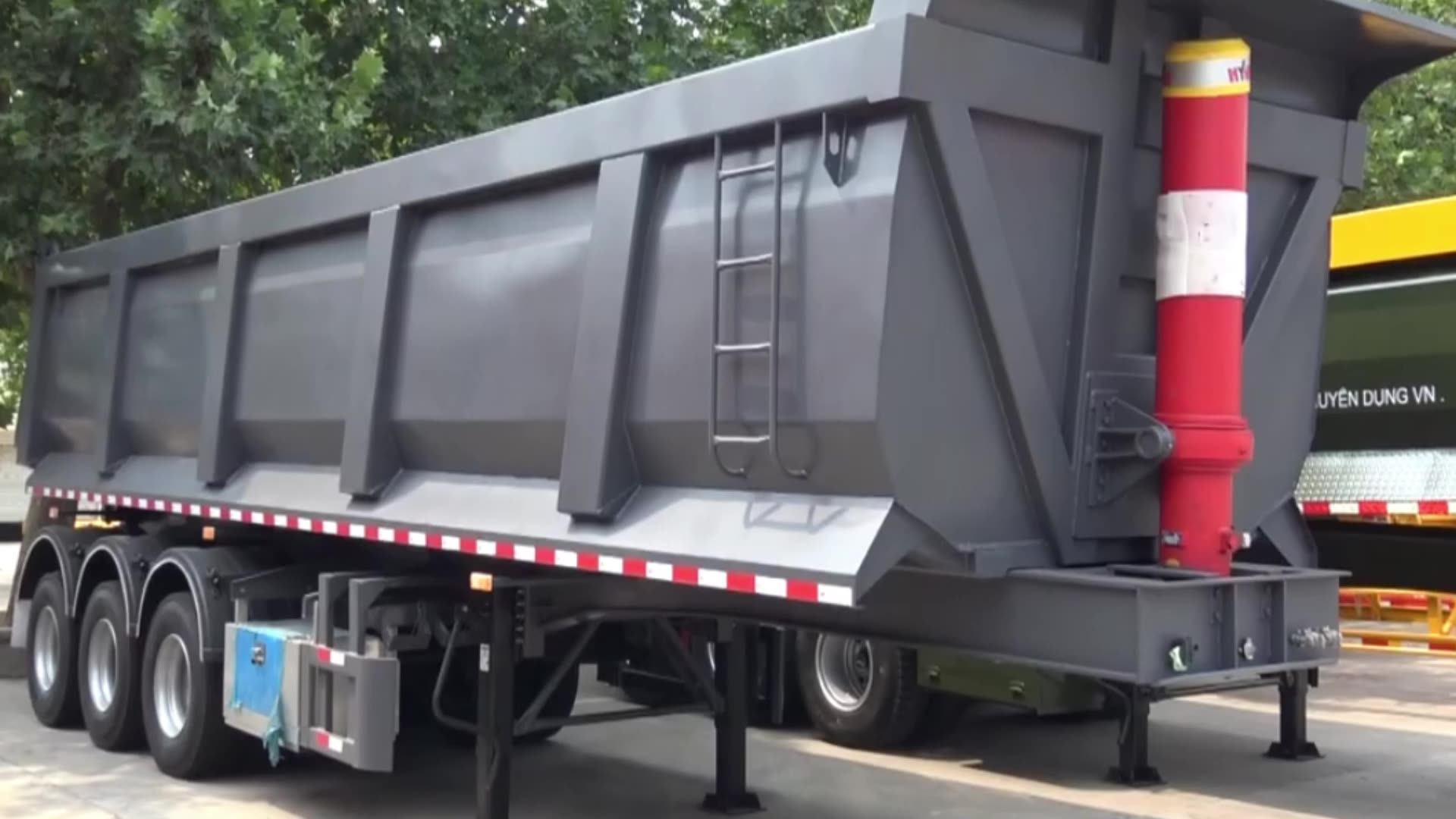 U-shaped End Rear-tipper Dump Semi Truck Trailers For Sale China ...