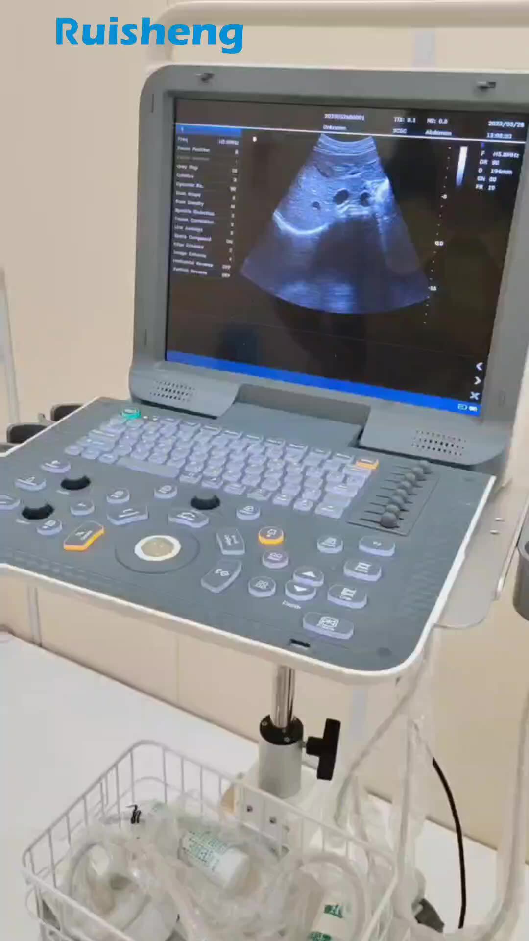 Echograph Portable Vet Ultrasound Transvaginal Probe Usg Machine 15 ...