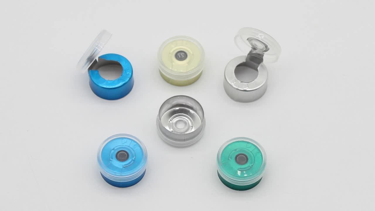 13mm Medical Use Pharmaceutical Tear Off Cap Seal For Injection Vial ...