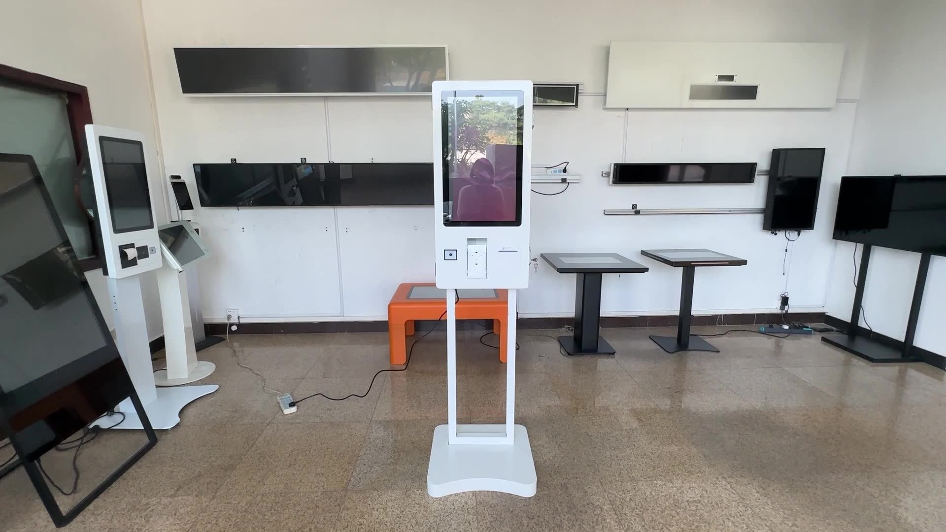 24 Inch Interactive Self Service Payment Automatic Touch Screen Kiosk ...