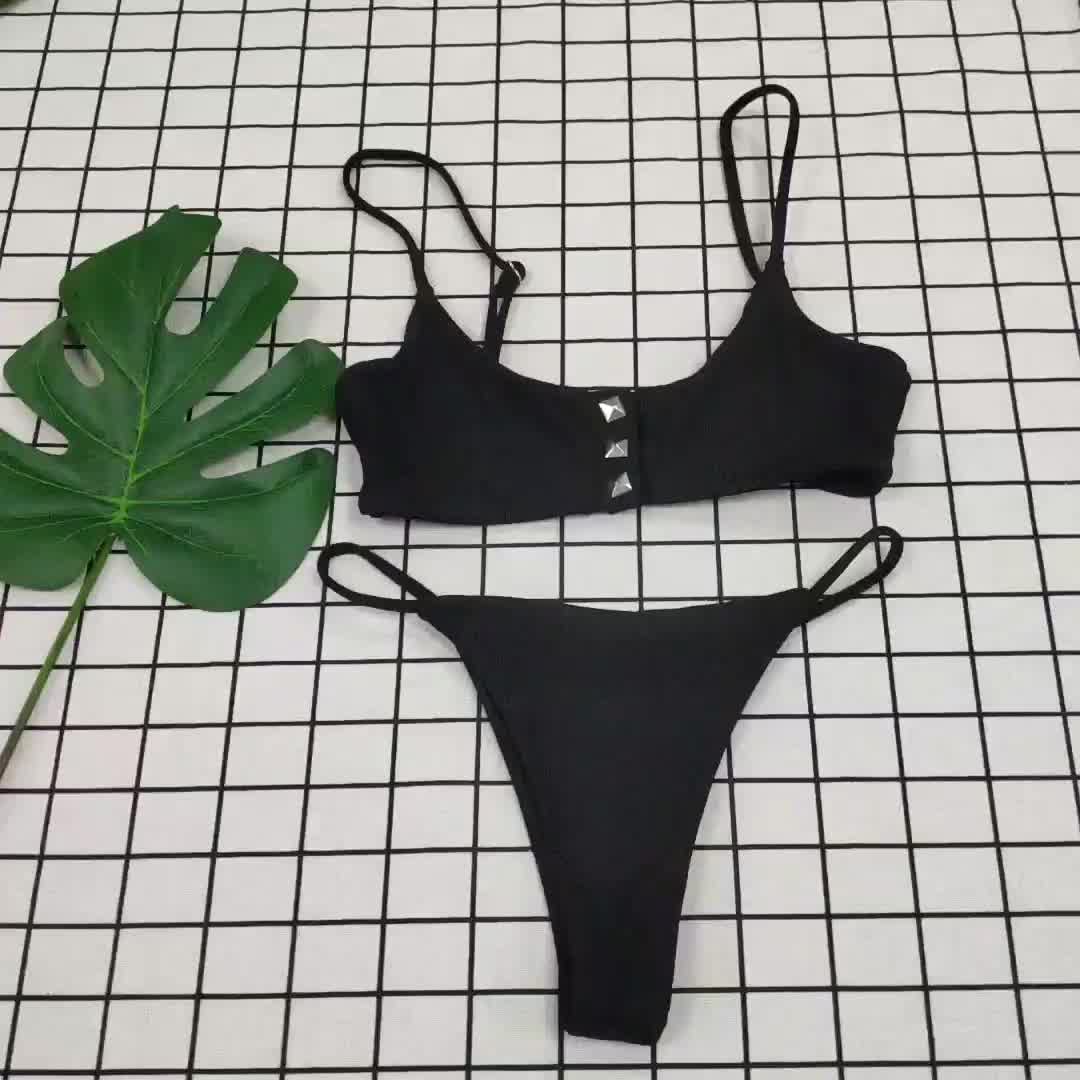 Grosir Pakaian Renang Bikini Thong Mikro Brasil Seksi Seksi Pakaian