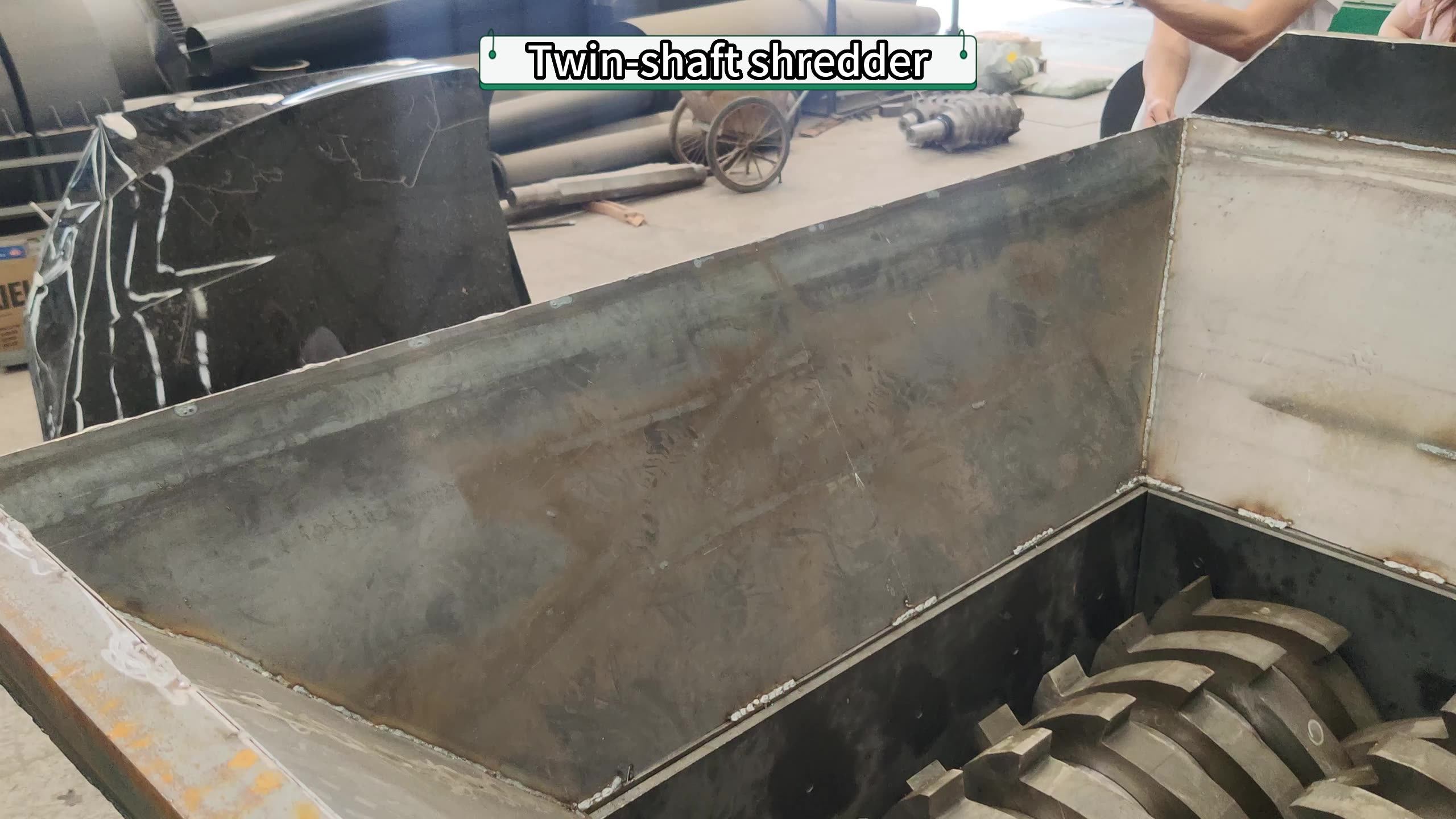 2024 Hot Sale Car Shell Scrap Metal Shredder Machine Metal Crusher ...