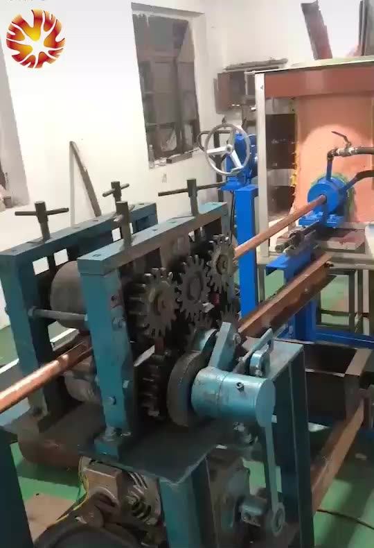 Copper/brass/bronze Wire /rod Horizontal Continuous Casting Machine 8mm ...