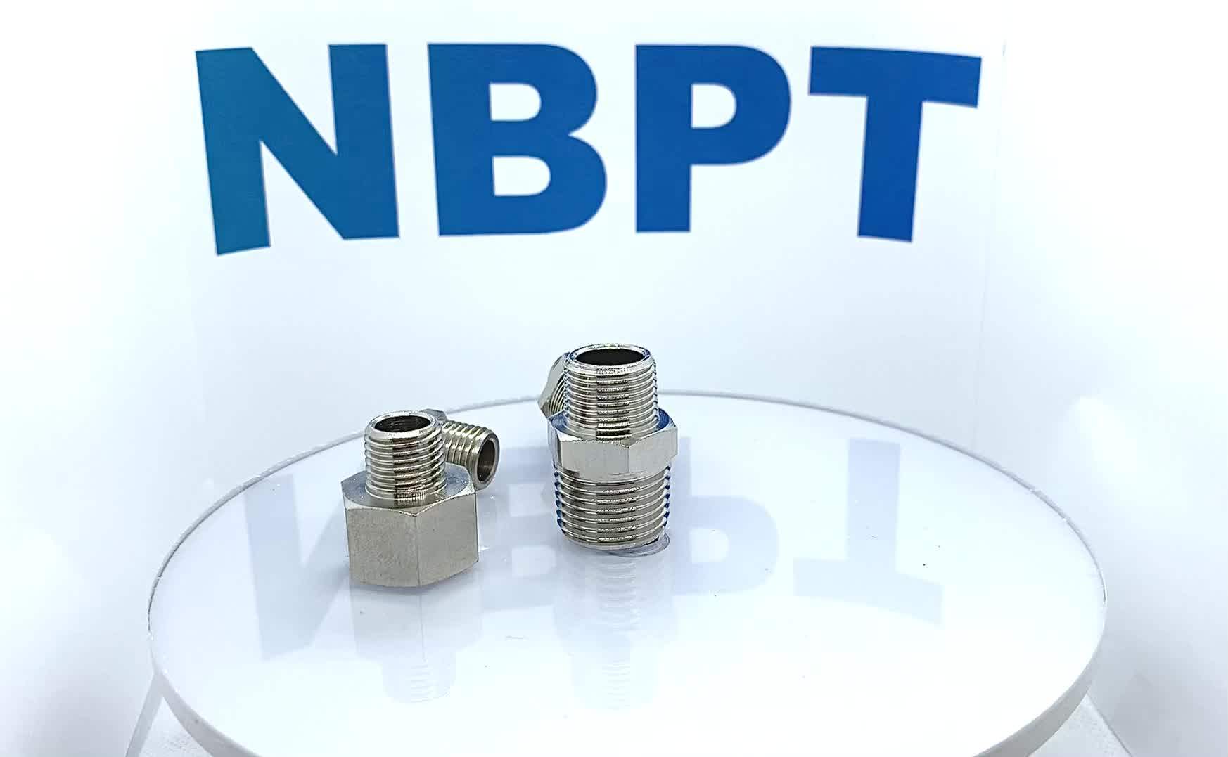 Nbpt Bpst 1/8 1/4 3/8 1/2 Male Thread Push In Hose Barb Brass Pipe ...