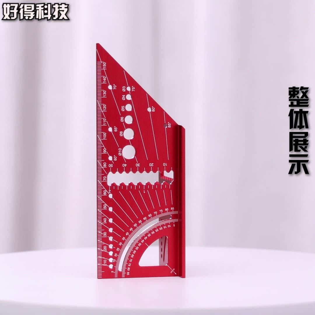 Portable 3d Angle Measuring Tool With Laser Engraved Marking Lines ...