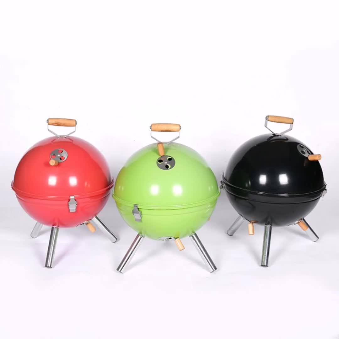 Barbecue Grills Small Ball Shaped Bbq Smoker High Quality Mini Portable ...