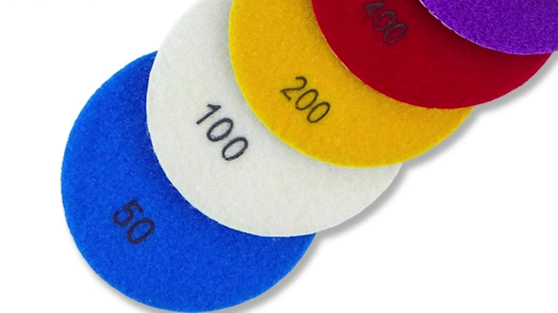 Pms 4inch 3 Step Diamond Polishing Pads Diamond Polishing Pads Floor ...