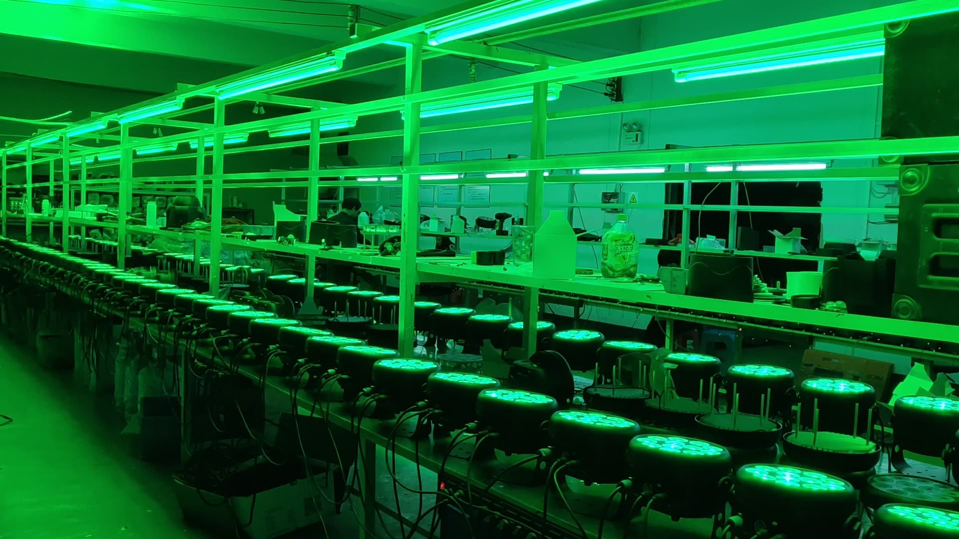 Plastic Led Par Lights Rgbw 4in1 12 Led Stage Light Sound Activated ...