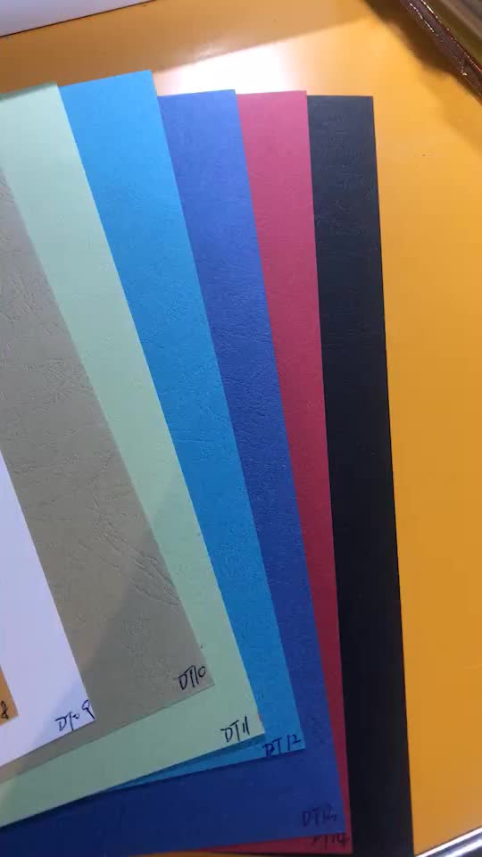 A4 Leather Grain Binding Cover Binding Cover Paper Board Binding Cover ...