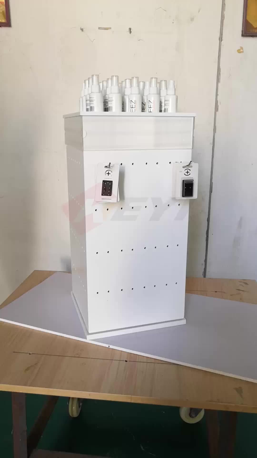 18 Pocket Gift Enclosure Spinner Countertop Acrylic Card Display Stand ...