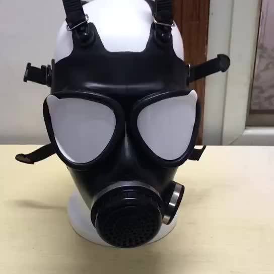 China Manufacture Anti Riot Police Integrated Gas Mask - Buy Integrated ...