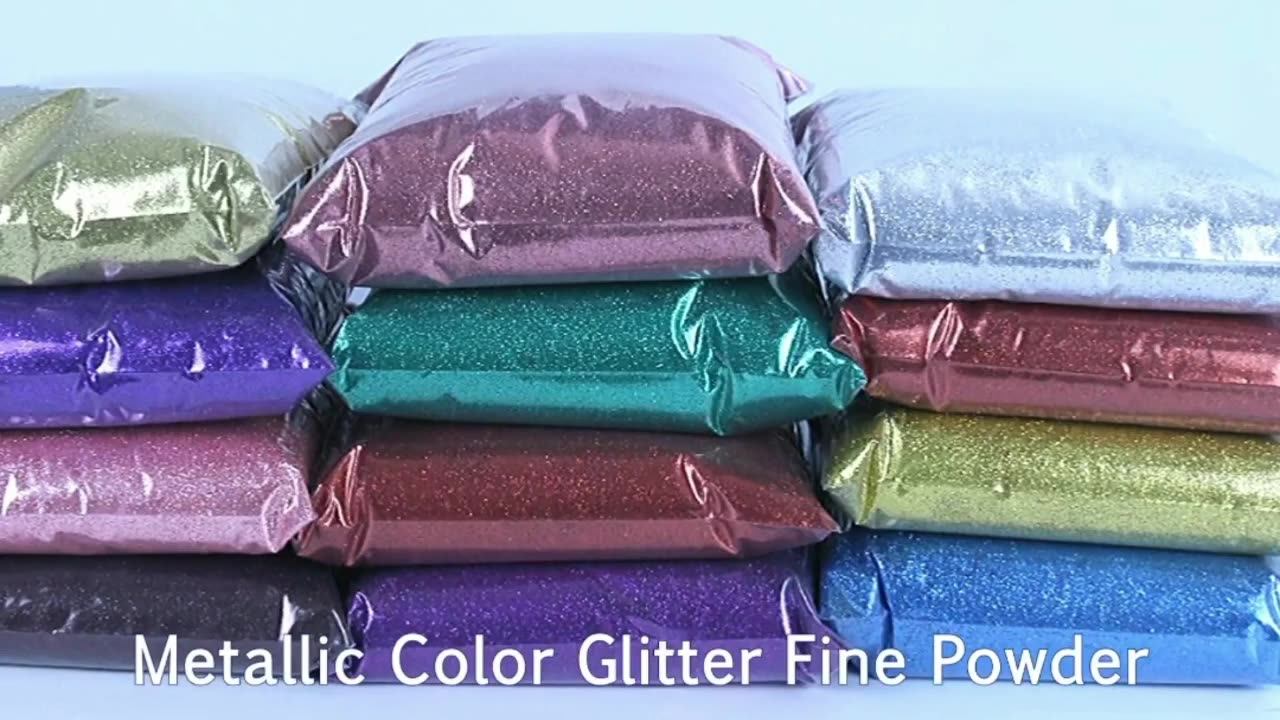 Hot Selling Fine 1kg Bag Packing Bulk Polyester Glitter Powder For ...