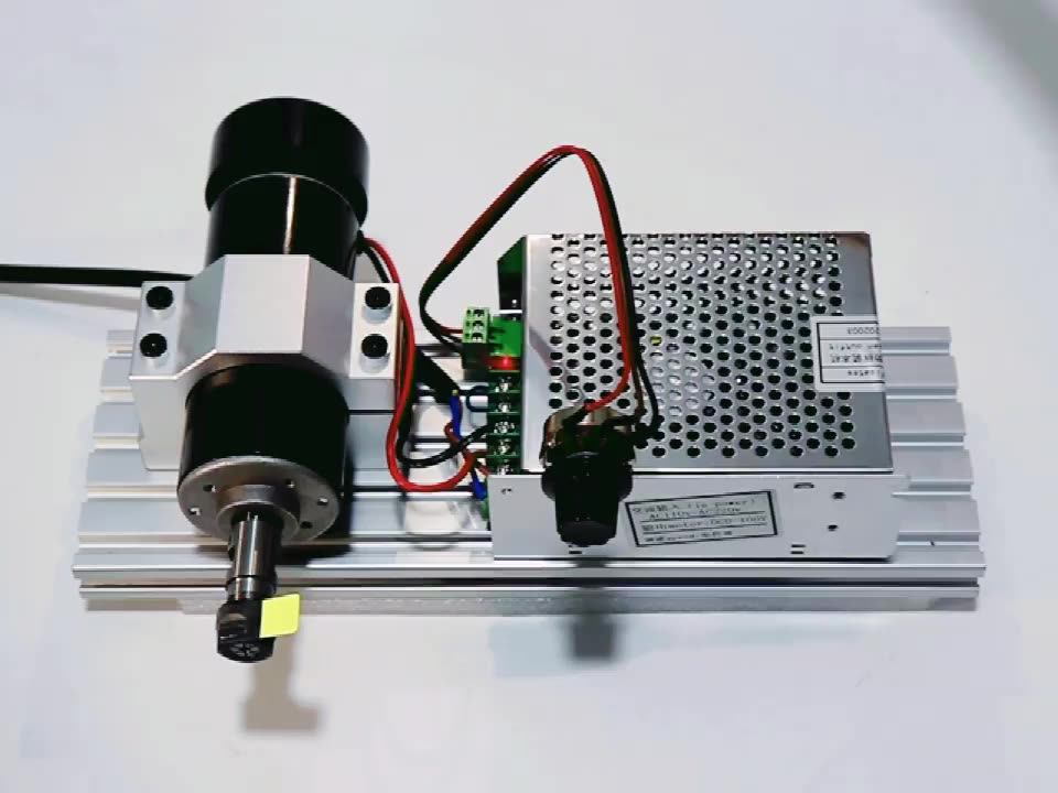 500w Collet Diameter Cnc Motor 12v Dc Spindel Motor Snijden Frezen ...