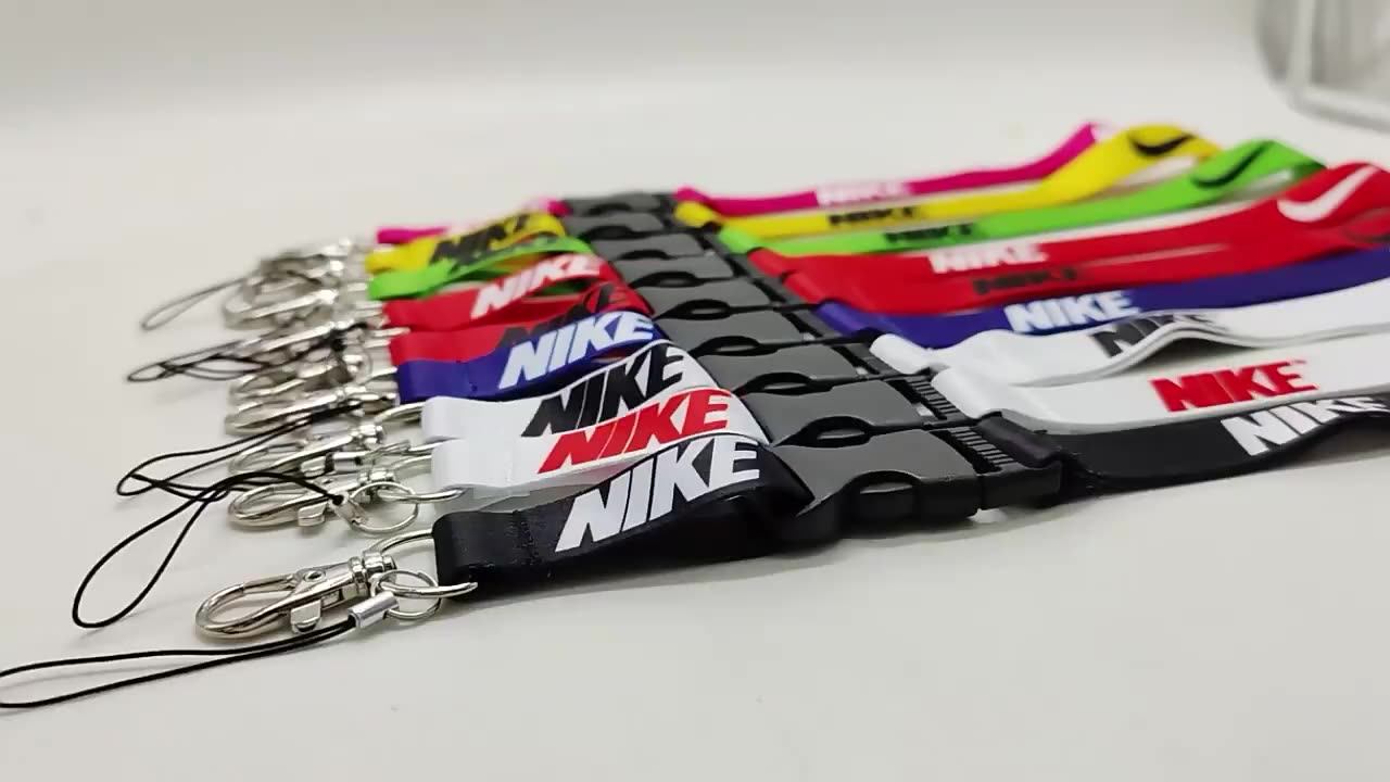 100% Real Factory Custom Promotion Wholesale Polyester And Wap Lanyard ...