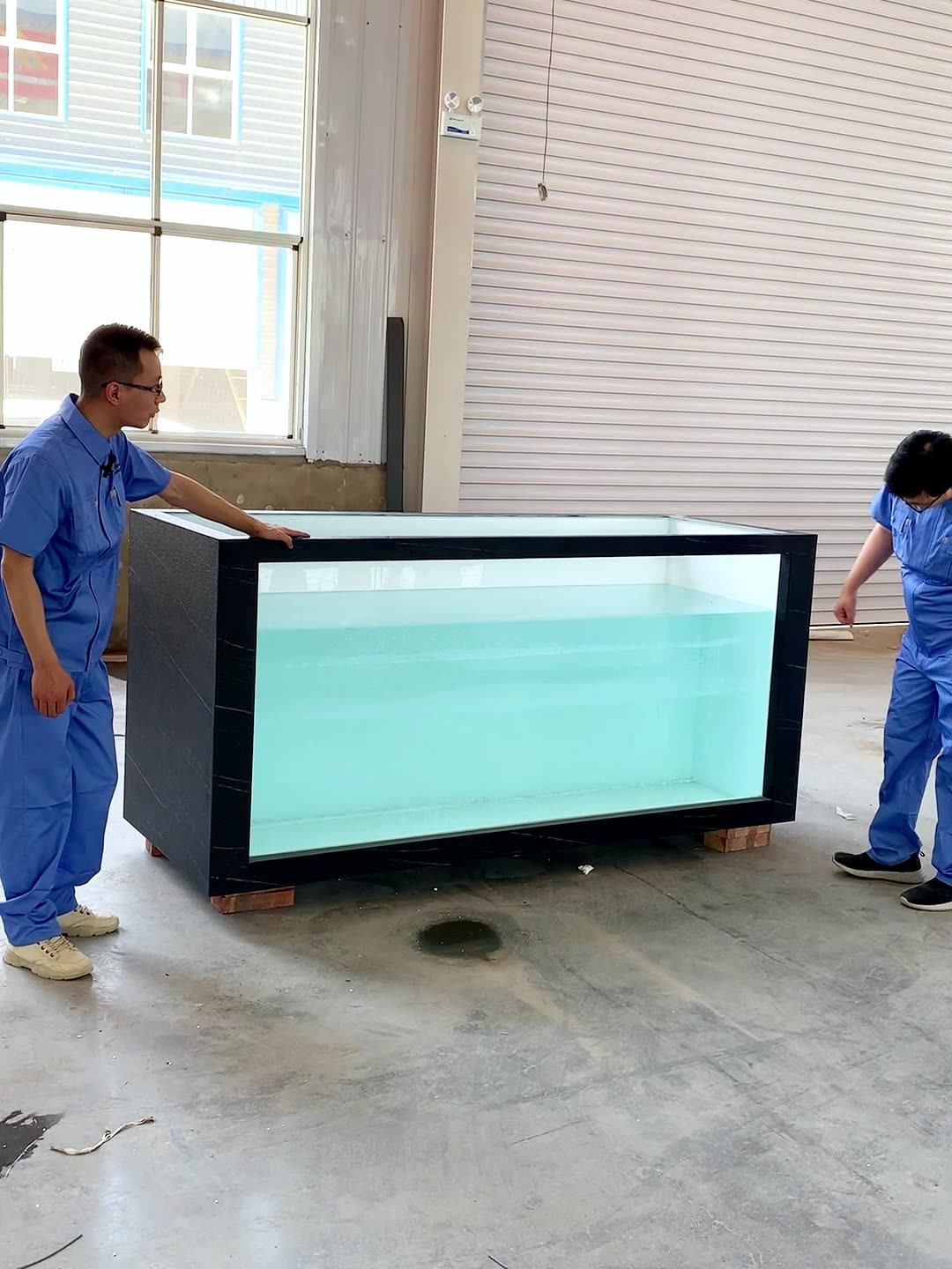 Custom Size Fiberglass Frp Large Family Indoor Commercial Fish Tank ...