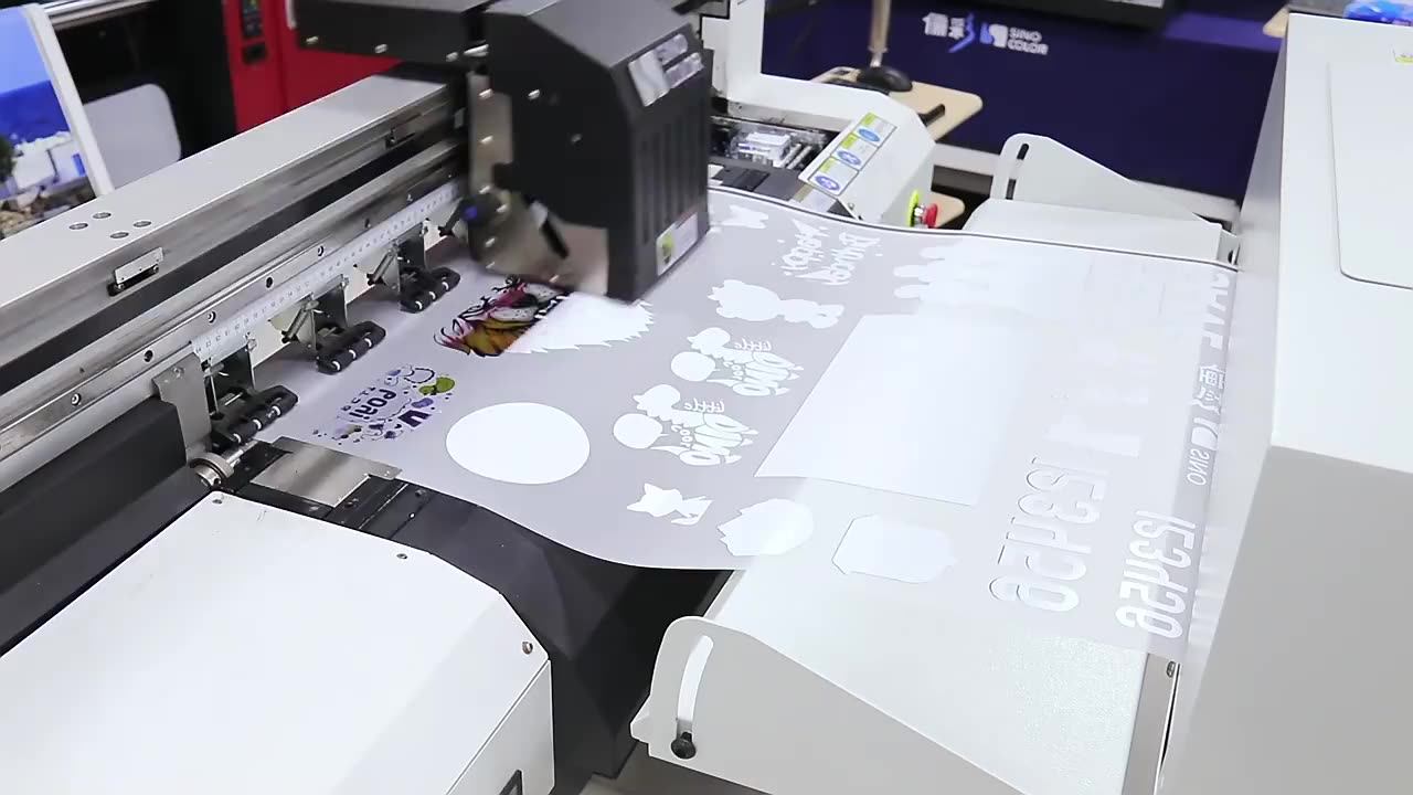 Professional Sinocolor All In One 60cm Two Heads Dtf Printer For For ...