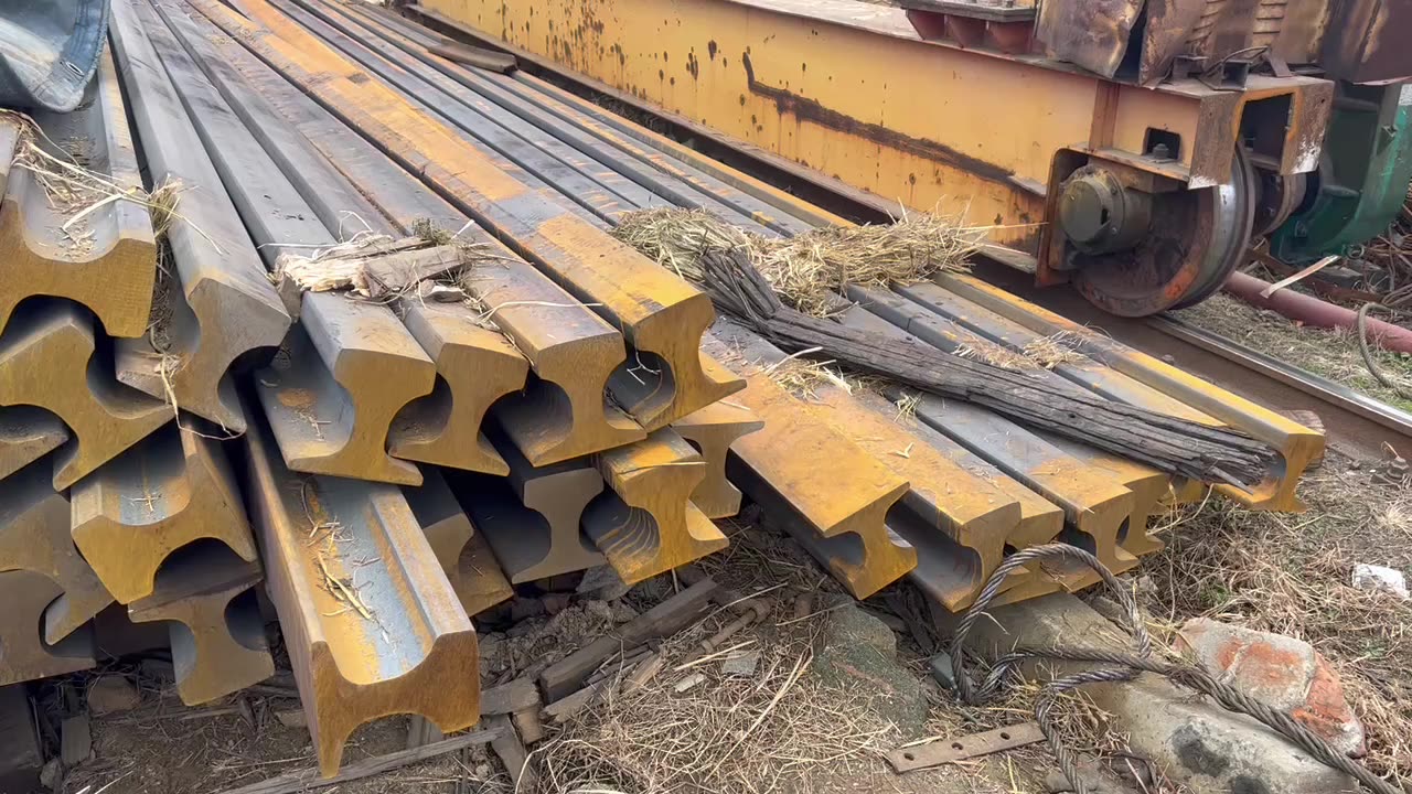 Hot Rolled Steel Rail Railway U71mn U7145mn 50mn U75v Q55 P24 P30 P38 P43 Q235/55q Yb222-63 ...