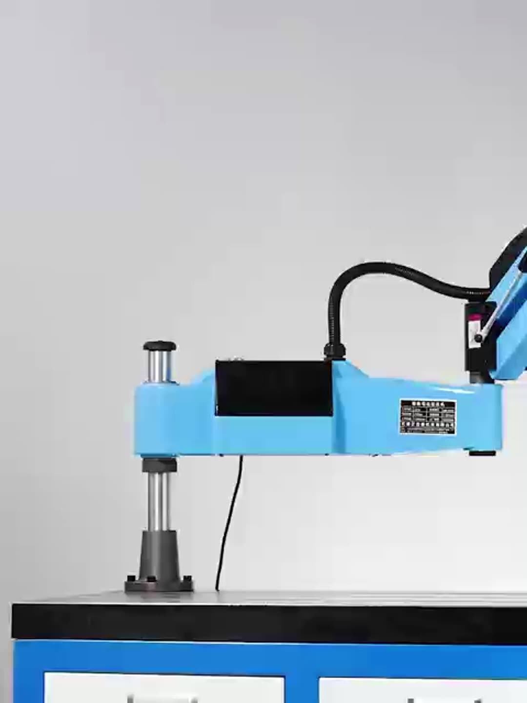 Automatic Servo Tapper Touch Screen Flexible Arm Drilling Threading ...