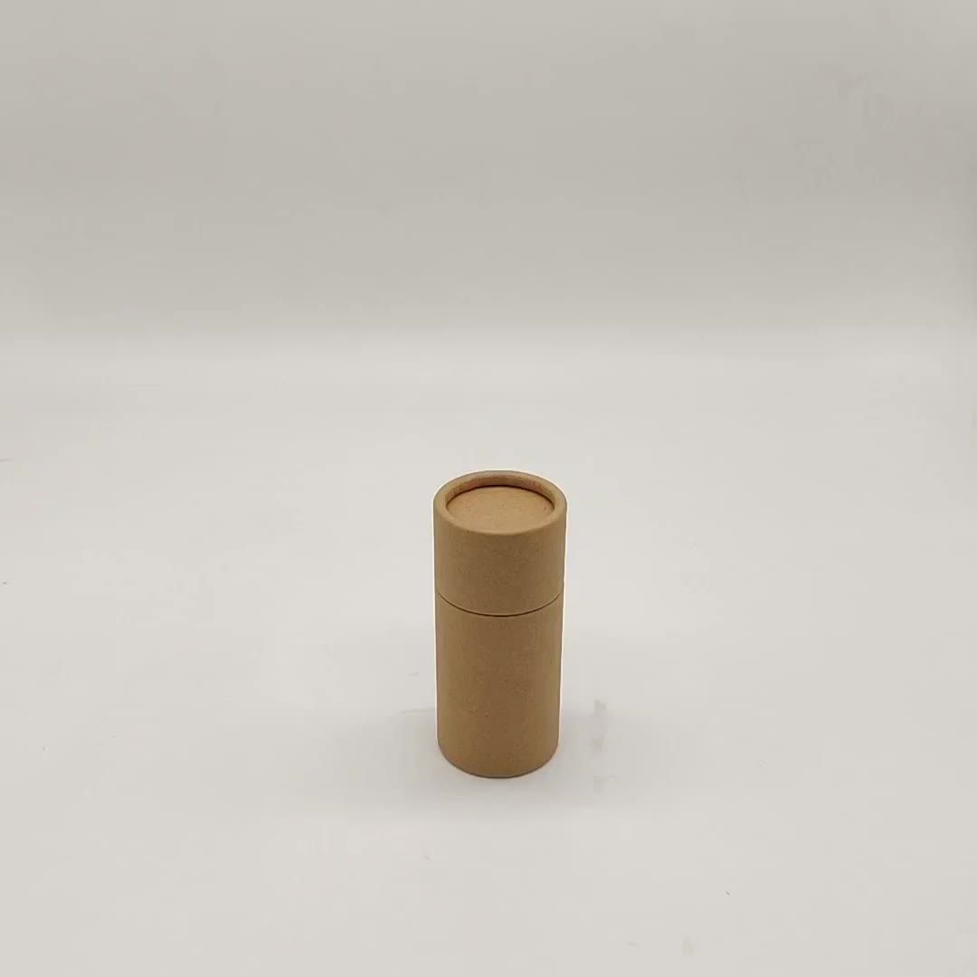 Customized Paper Canister Shaker 100% Biodegradable Kraft Cardboard ...