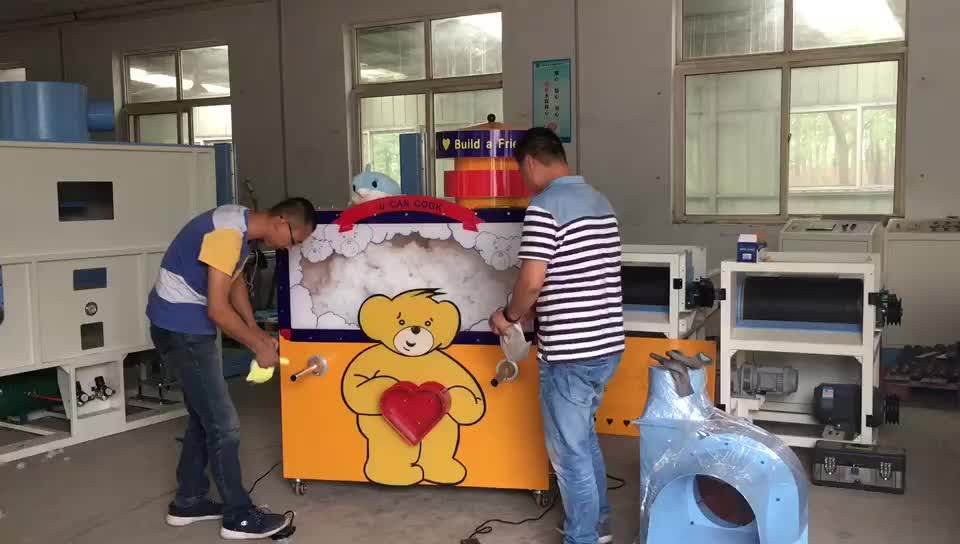 Compact Teddy Bear Plush Toy Stuffing Machine - Buy Toy Stuffing ...
