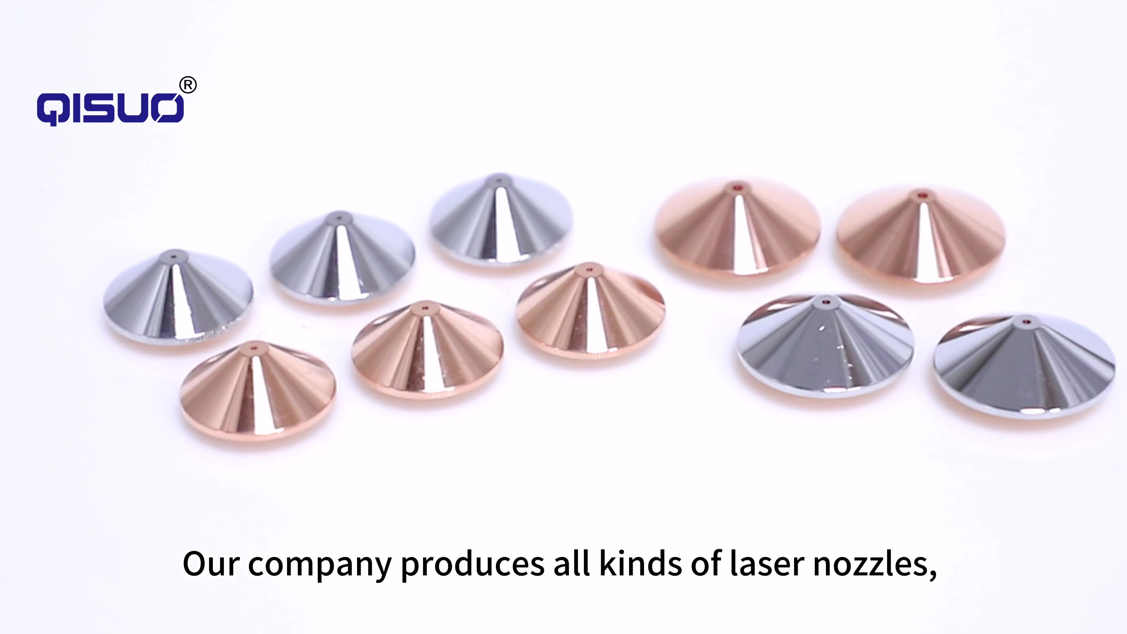 D28 D32 M14 Chrome Plate Hat Fiber Laser Cutting Welding Copper Nozzle ...