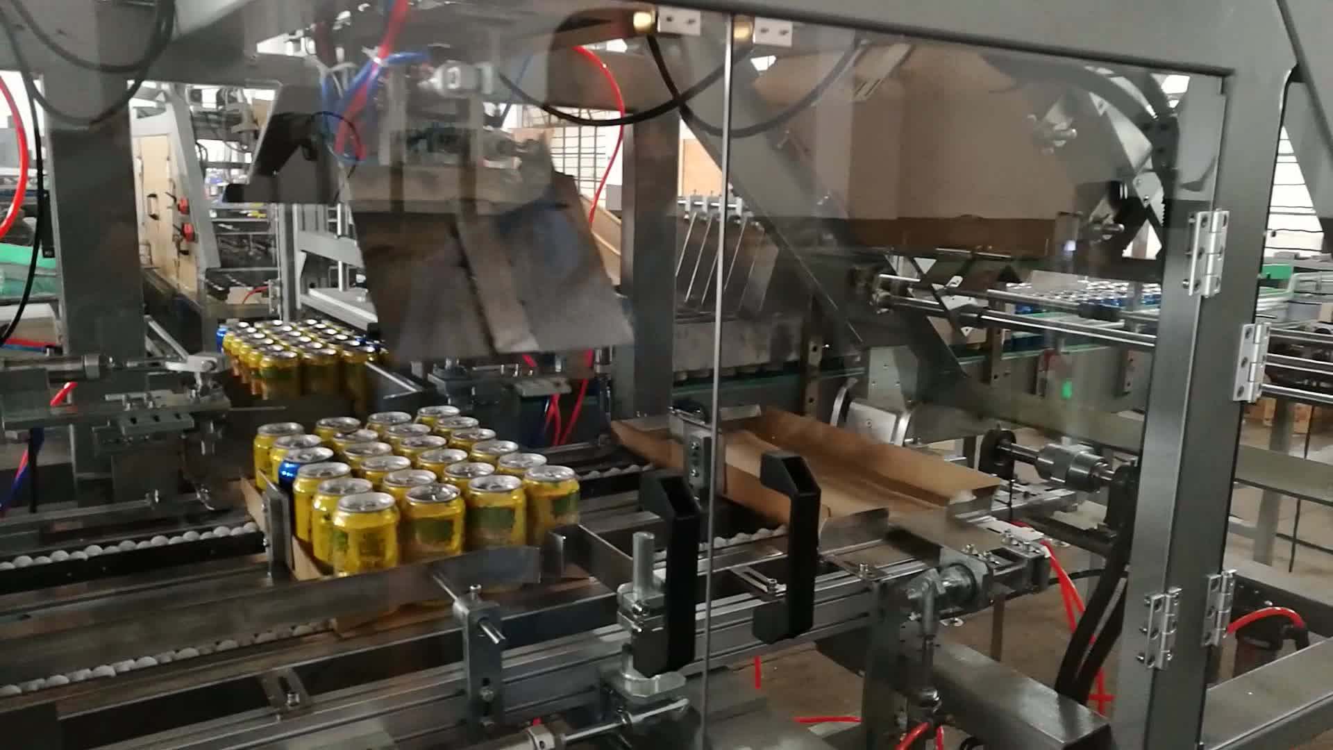 Automatic Stretch Shrink Wrapping Packing Machine With Carton Tray For ...