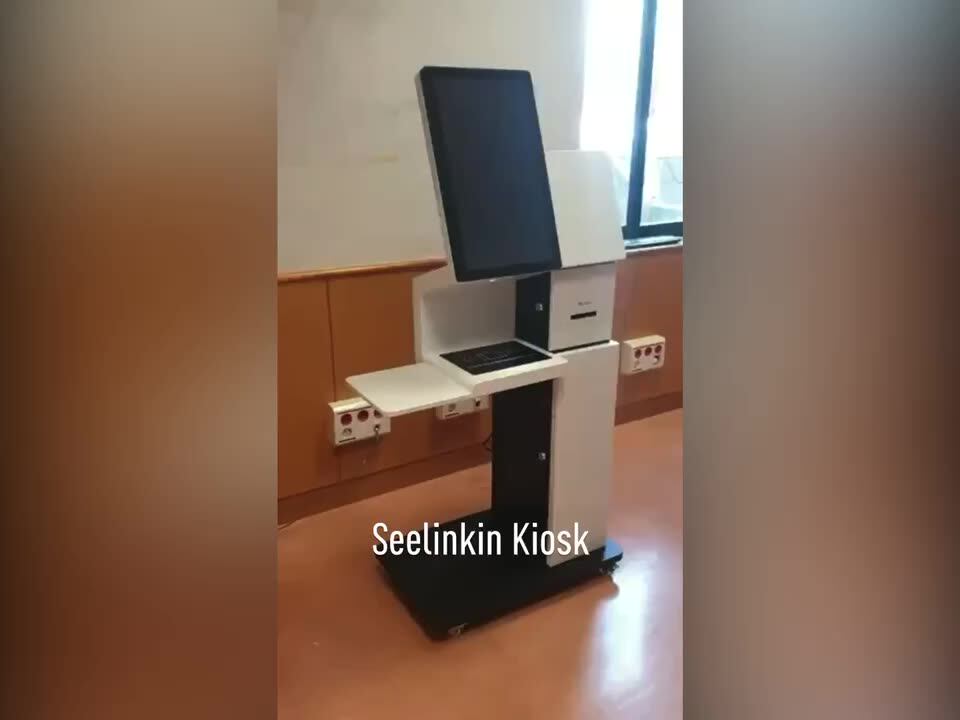 Self Currency Exchange Touch Screen Kiosk Machine With Cash And Coin ...