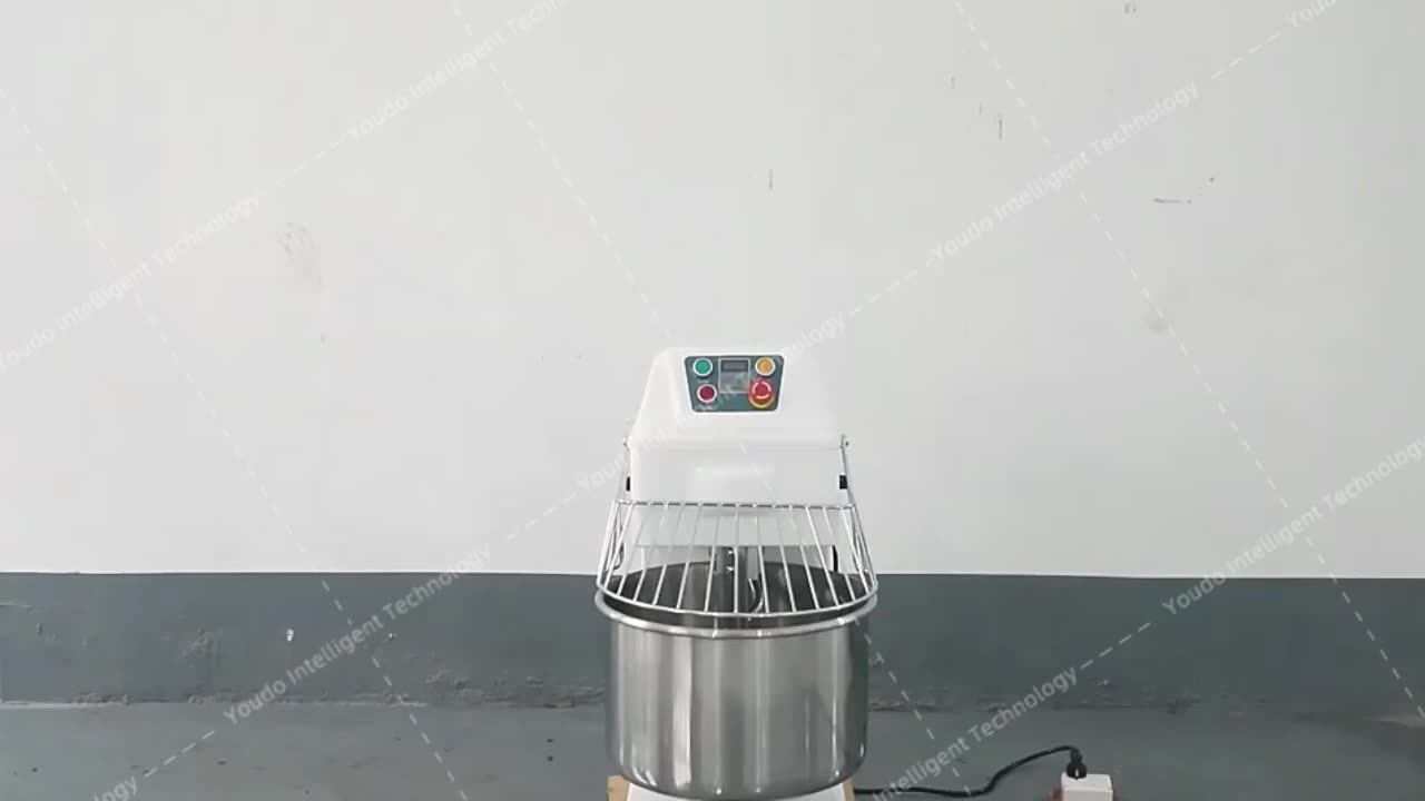60l Bakery Mixing Machine,25kg Electric Mixer Spiral Dough Kneading ...